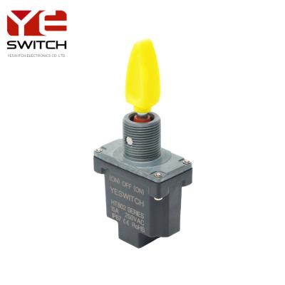 China Industrial Toggle Switch SPDT Momentary (ON)-OFF-(ON) High-Current Screw Terminal for sale