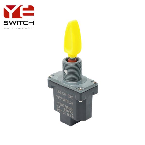 Quality Toggle Switch SPDT (ON)-OFF-(ON) Momentary For Heavy Industrial Equipment for sale
