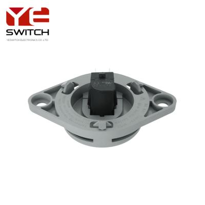 China 10000 Cycles Push Button Switch Brass Terminal Seat Safety Switch  9.5mm for sale