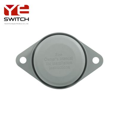 China 24VDC Seat Switch 94V - 2 Gray Irregular Bracket White Push Button Switch for sale