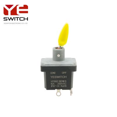 China IP68 Waterproof Toggle Switch Handle Sets (ON) -OFF Solder Terminal for sale