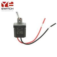 Quality Waterproof (OFF)-ON Metal Toggle Switch Rubber Terminal For Aerial Work for sale
