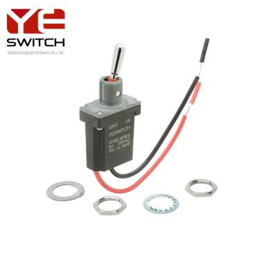China Locking Handle Electrical On Off Switch Toggle Switch With Momentary Button for sale