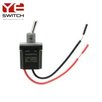 China Locking Handle Electrical On Off Switch Toggle Switch With Momentary Button for sale