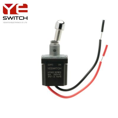 China Anti Misoperation Industrial Toggle Switch Rubber Terminal On Off On Toggle Switch Waterproof for sale