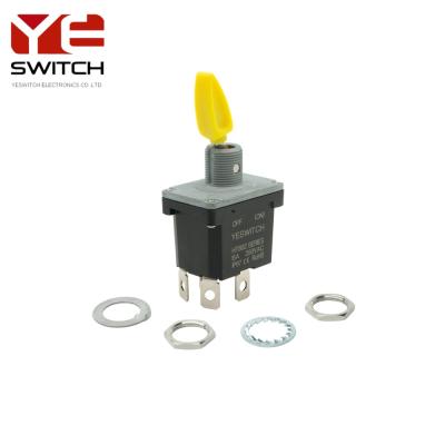 China IP68 Waterproof Flat Push Button Switch On Off Auto Toggle Switch for sale