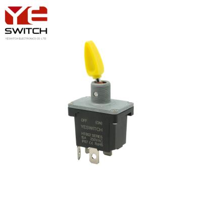 China IP68 Waterproof Flat Push Button Switch On Off Auto Toggle Switch for sale