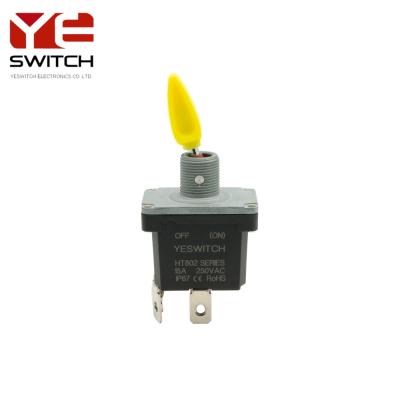 China Metal Push Toggle Switch Mechanical Industry Stainless Steel Toggle Switch for sale
