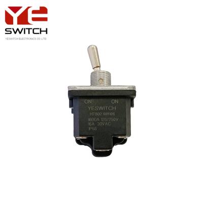 China Waterproof IP68 Automotive Switch Three Position Toggle Switch For Construction Vehicles for sale