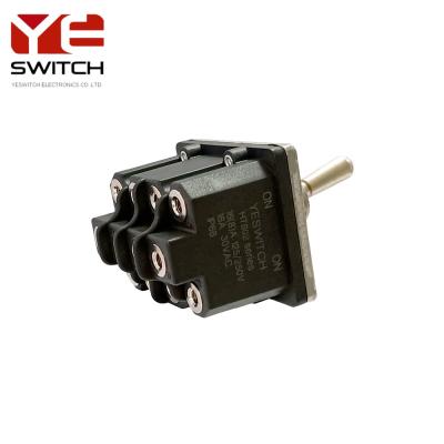 China Waterproof IP68 Automotive Switch Three Position Toggle Switch For Construction Vehicles for sale