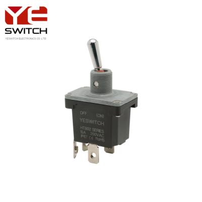 China UL94V 0 Automotive Switch 28VDC Metal Toggle Switch  Outer Screw Terminal For Cranes for sale