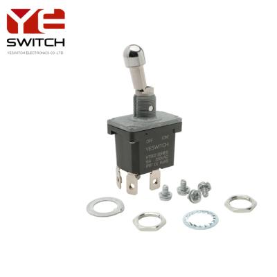 China 125VAC Momentary Industrial Toggle Switch Locking Handle Aluminum Toggle Switch for sale