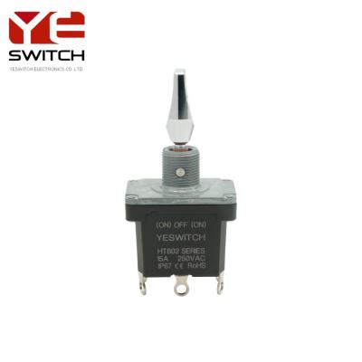 China Double Pole Momentary Contact Toggle Switch Industrial Push Button Electric for sale