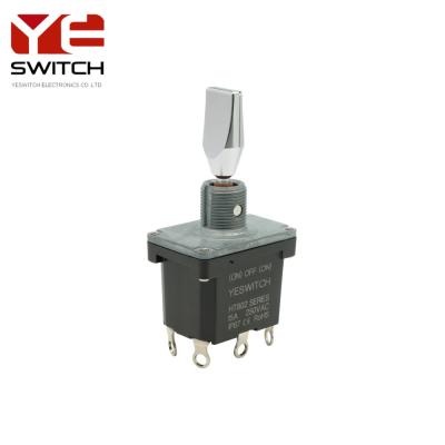 China Double Pole Momentary Contact Toggle Switch Industrial Push Button Electric for sale