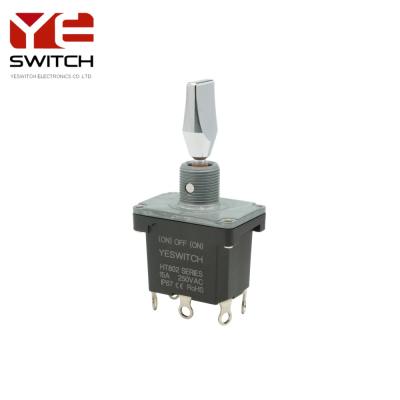 China Double Pole Momentary Contact Toggle Switch Industrial Push Button Electric for sale