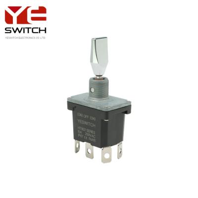 China Flat Handle Industrial Toggle Switch Loading Machine CE Waterproof Momentary Push Button Switch for sale