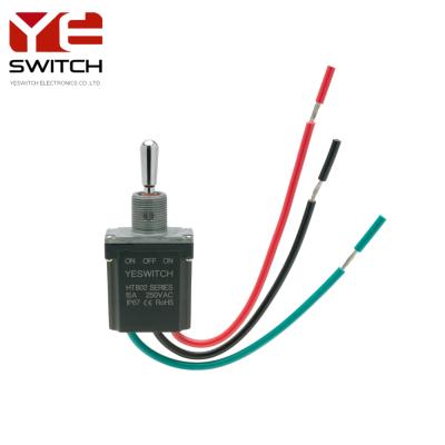 China Heavy Duty On Off On Toggle Switch UL Construction Work Vehicle Electrical Interlock Switch for sale