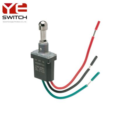 China Máquinas pesadas Equipamento industrial Switch de ligação de cobre liga de metal Rocker Switch à venda