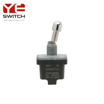 China IP68 Impermeável 15A 28V Desligado em Troca de Troca de Metal de Pó Duplo Com Terminal de Parafuso à venda