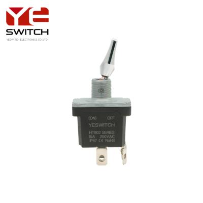 Cina Interruttore di accensione metallica ad alta corrente 15A 28V con 4 pin per veicoli aerei in vendita