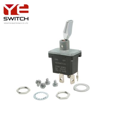 Cina Interruttore di accensione metallica ad alta corrente 15A 28V con 4 pin per veicoli aerei in vendita