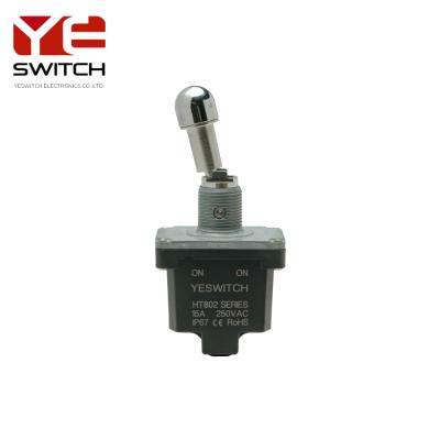 China Interruptor de ligação industrial de metal ON-ON com terminal de parafuso para veículo aéreo à venda