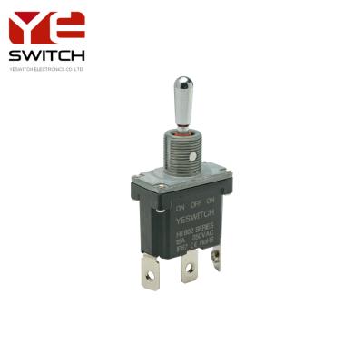 China High Current Metal Handle Industrial Toggle Switch With Outer Screw Terminal for sale