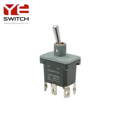 China ON-ON Industrial Metal Toggle Switch With Metal Handle For Fire Engine for sale