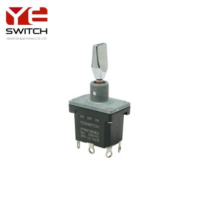 China High Current Industrial Metal Toggle Switch With Solder Terminal for sale