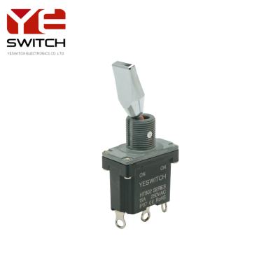 Cina Certificato Rohs Industrial Metal Toggle Switch Lega di rame con terminale di saldatura in vendita