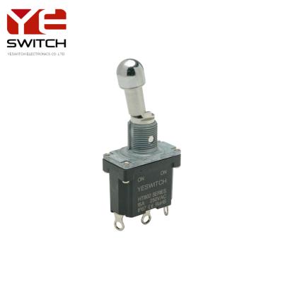 Cina Interruttore di accensione per metallo industriale pesante 15A 250V con maniglia di blocco in vendita