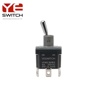 中国 高所作業プラットフォーム用ULおよびCE認証付きヘビーデューティ15A 28Vトグルスイッチ 販売のため
