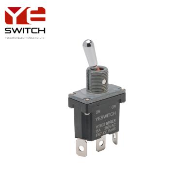 中国 高所作業プラットフォーム用ULおよびCE認証付きヘビーデューティ15A 28Vトグルスイッチ 販売のため