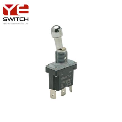 中国 トーグリングスイッチ SPST 3ピン 15A 28VDC 高空作業プラットフォームのためのPC端末 販売のため