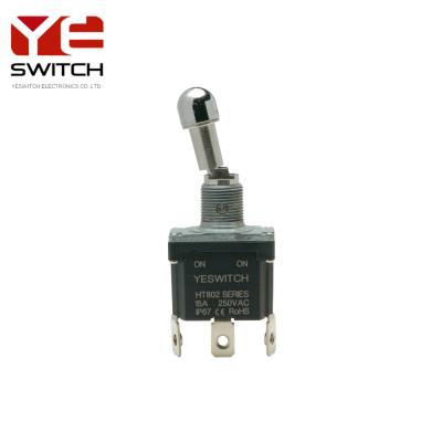 中国 UL 15A 125V ロッキングハンドル トグルスイッチ 外ネジ端子付き 販売のため