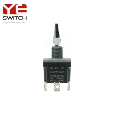 中国 重荷 15A 250V 産業用金属タグリングスイッチ PC端末付き 販売のため