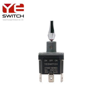 China 15A 125/250V AC Industrial Toggle Switch With PC Terminal For Heavy Machinery Equipment for sale