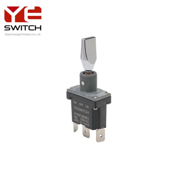 Quality 15A 125/250V AC Industrial Toggle Switch With PC Terminal For Heavy Machinery for sale