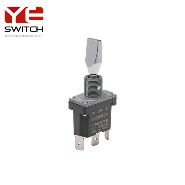 Quality 15A 125/250V AC Industrial Toggle Switch With PC Terminal For Heavy Machinery for sale