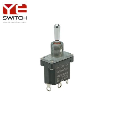 Cina Interruttore di scambio metallico a polo singolo ON-OFF-ON con terminale di saldatura in vendita