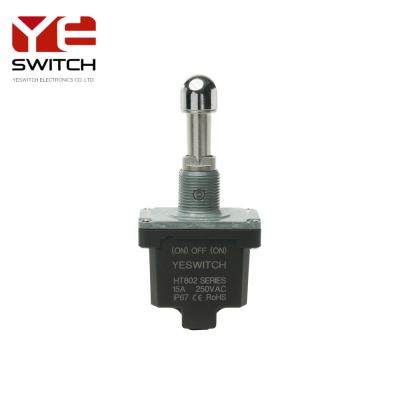 China 16A 250VAC Interruptor de comutação metálico momentâneo com terminal de PC à venda