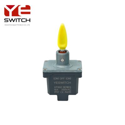 China Momentary (ON)-OFF-(ON) Industrial Toggle Switch With Screw Terminal for sale