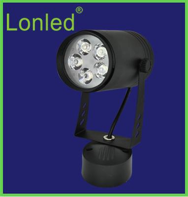 China LED Track Spotlight Aluminum Case Black / White Case 3W high power for sale