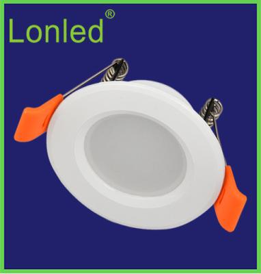 China Ultrathin Aluminum Case 4 inch 9W Recessed LED Downlight  White+Silver/Silver--Lonled for sale