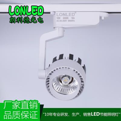 China Hot selling LED COB Tracklight 24w  Commercial Lighting Aluminum Black+white Housing for sale