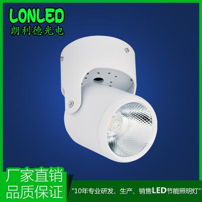China LED COB Tracklight Aluminum White Housing 18W Commercial lighting Tracking type for sale