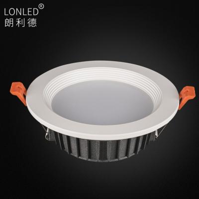 China Aluminum Case 4 Inch 12W Recessed LED Downlight White---Lonled Die Casting for sale