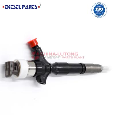 China Inyector de combustible diesel para trenes comunes 23670-0L050 para Hilux para Prado D4D 1KD-FTV en venta