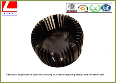 Cina Dissipatore di calore di alluminio su misura di anodizzazione nera utilizzato per la macchina fotografica verticale in vendita