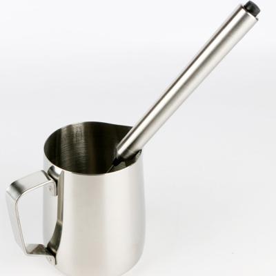 Cina Caffè a pile tenuto in mano Frother dello SGS 21cm con il logo del laser in vendita